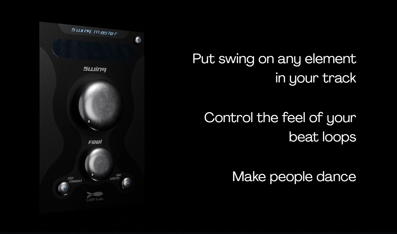 Introducing Swing Master: Real-Time Swing for Audio – CARP Audio